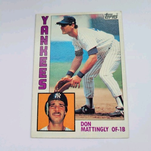 1984 Topps Don Mattingly RC #8 EXMINT NMMT New York Yankees HOF (S11 ...
