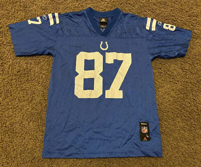 REEBOK Indianapolis Colts REGGIE WAYNE NFL Jersey YOUTH KIDS BOYS LARGE ...
