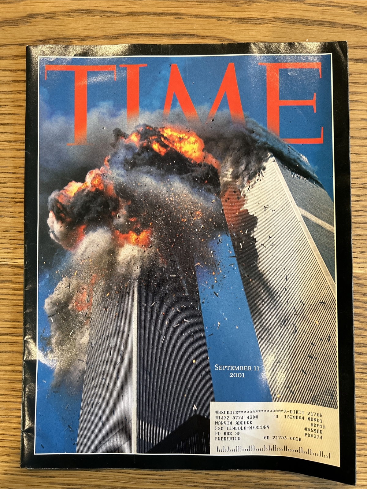 Time Magazine 9/11 September 11 2001 World Trade Center Twin Towers Issue | eBay