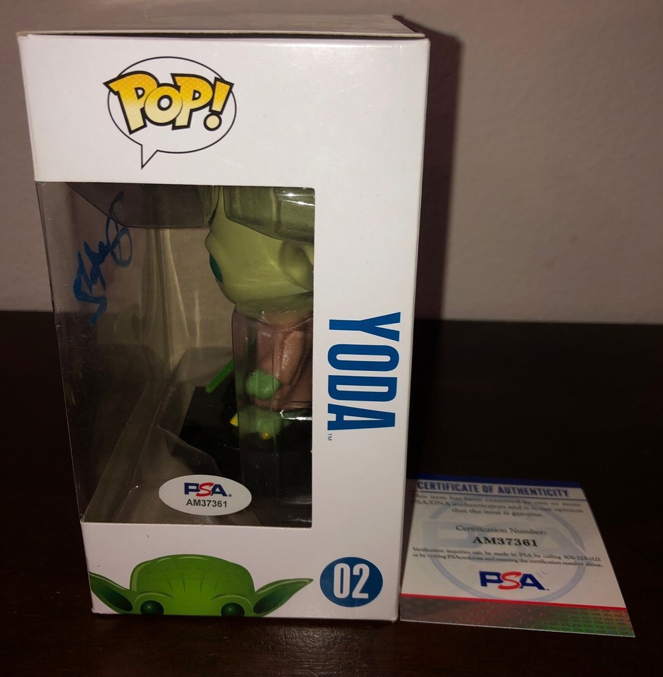 Deep Roy Yoda Actor Star Wars V Empire Strikes Back #02 Signed Funko ...