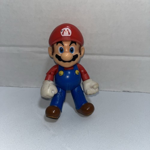 2002 Super MARIO action figure Toy 4" posable Nintendo | eBay