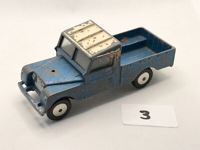 RARE CORGI TOYS 406 LAND ROVER SERIES I 109 WB BLUE/CREAM DIECAST CAR ...