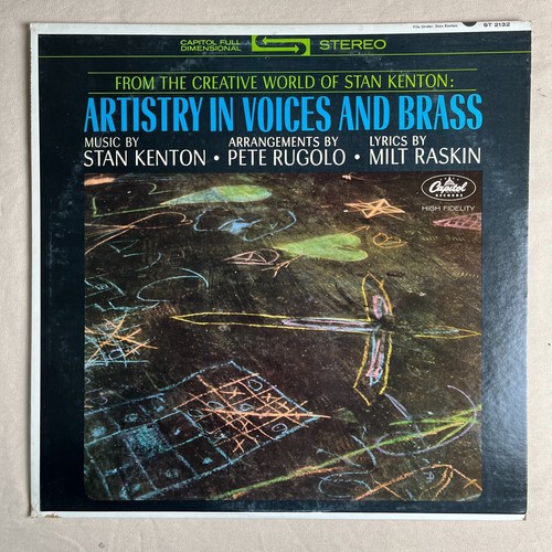 STAN KENTON Artistry In Voices And Brass 1964 Vinyl LP Capitol ST 2132 ...