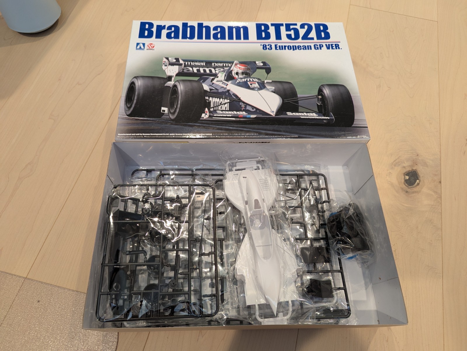 Aoshima Beemax 1/20 Brabham BT52B '83 Euronean GP n/Tamiya Rare OOP | eBay