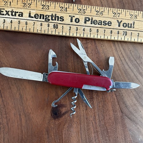 Lot of 4 VICTORINOX Swiss Army Knife Multi Tool RED | eBay