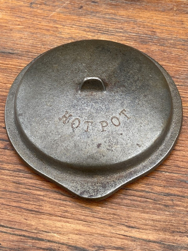 Wagner Ware Cast Iron Hot Pot with Lid | eBay