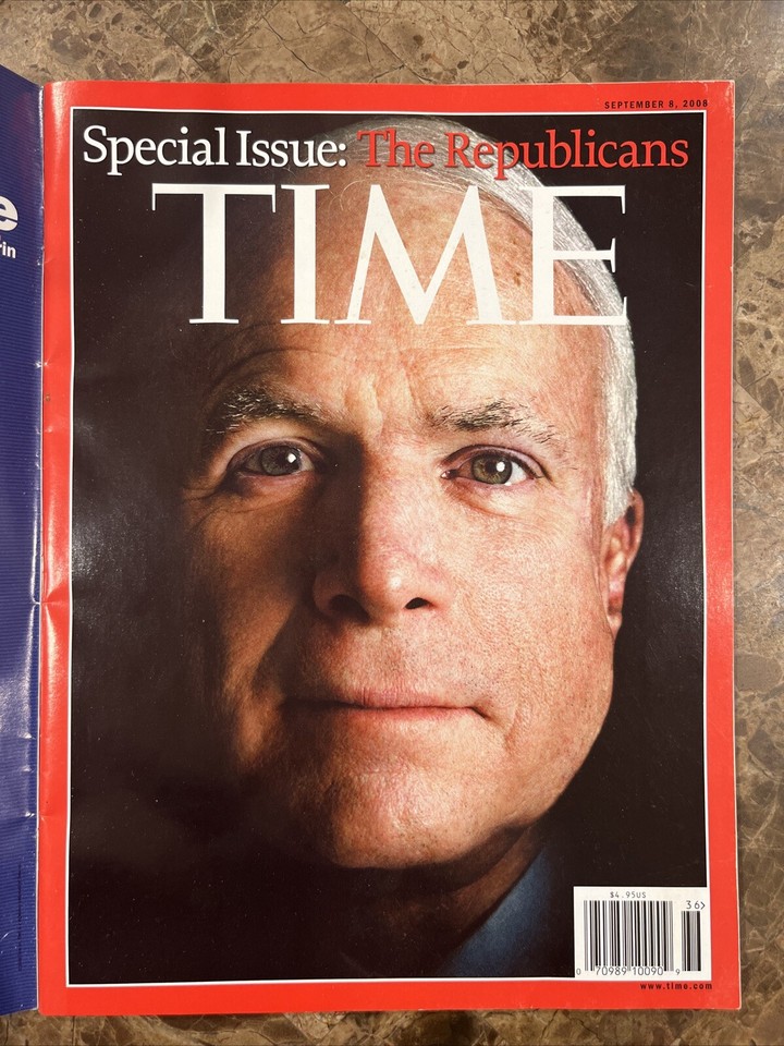 2008 TIME Magazine GOP Republican National Convention Special Issue ...