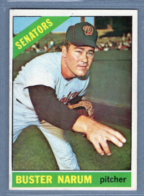1966 Topps #274 Buster Narum VG-EX GO368 | eBay