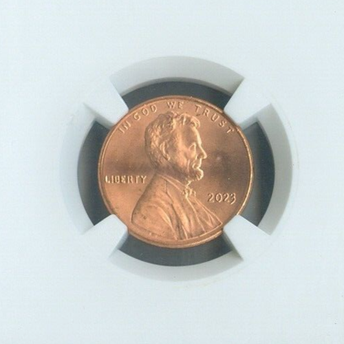 2023 Lincoln Cent "Extra V" Error NGC MS66 RD Quality | eBay