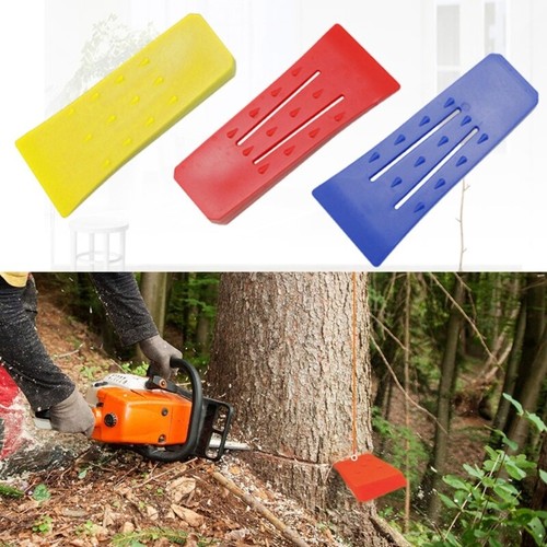 Safe Felling Wedge for Tree Cutting Plastic Logging Wedges Tool | eBay