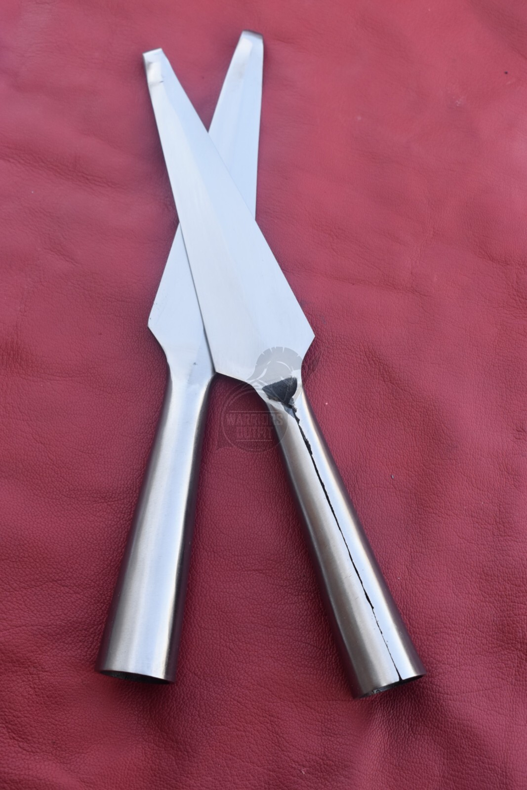 Hand Forged Re-Enactment Viking Full Tang Blunt Spearhead Polish Spearhead. | eBay