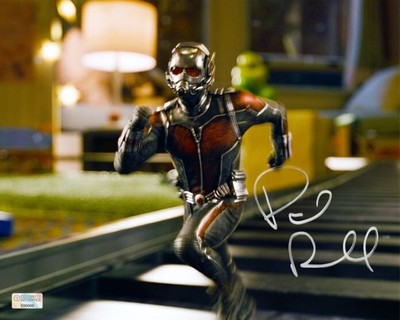 Paul Rudd Antman 8x10 Autograph Photo Celebrity Authentics ...