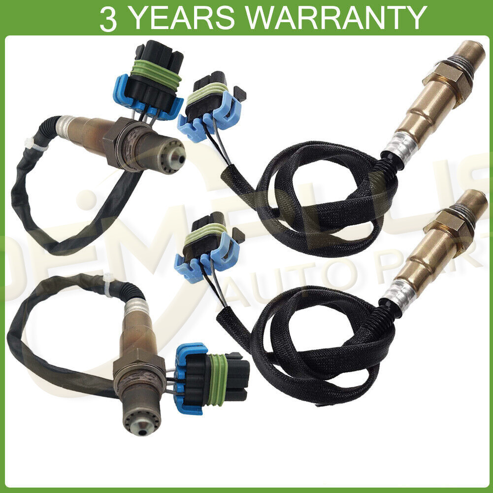 4X Oxygen Sensor For 2009-2011 Buick Enclave Chevrolet Traverse GMC ...