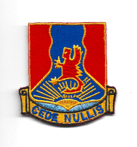 Military Patch 249th Artillery Cede Nullis Vintage Insignia Oregon Ft ...