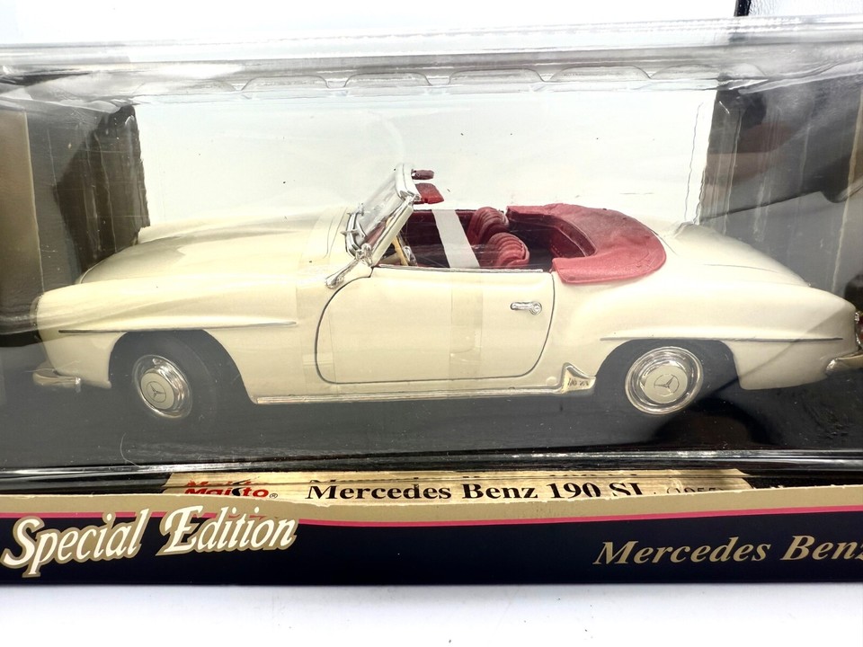 1955 Mercedes Benz 190SL Maisto 1:18 Scale Special Edition | eBay