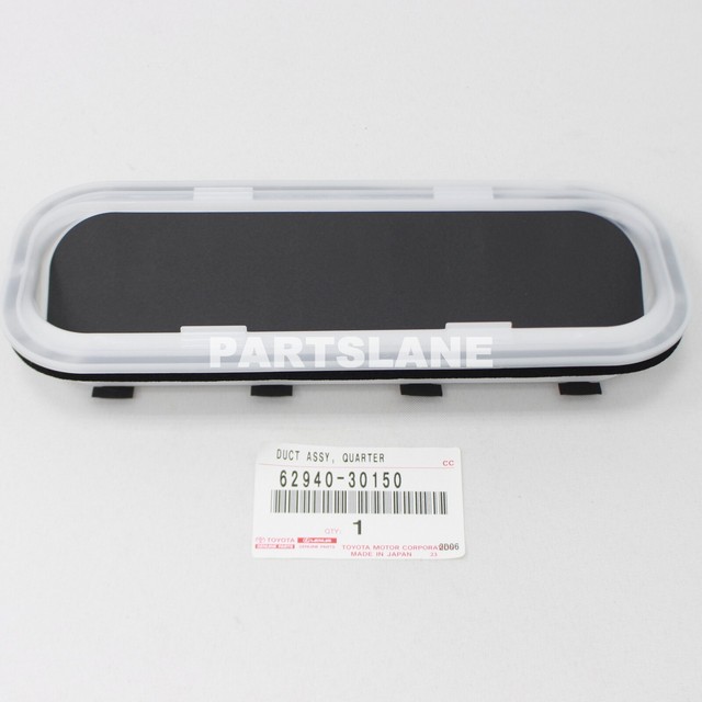 62940-30150 Toyota Duct ASSY Quarter Vent RH 6294030150 Genuine for ...