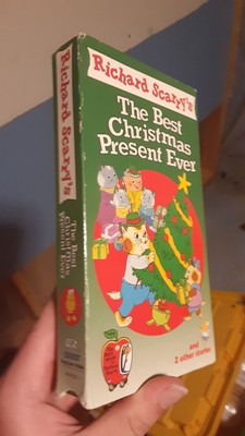 Richard Scarry The Best Christmas Present Ever VHS | eBay
