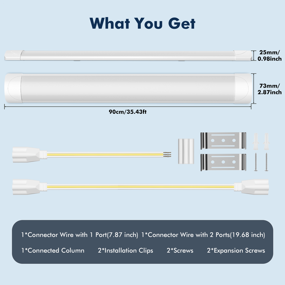 LED Feuchtraumleuchte Wannenleuchte Werkstatt Decken Keller Büro Röhr ...