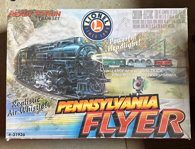 Lionel Pennsylvania Flyer Train Set #6-31936 O-Gauge - Pieces Never ...