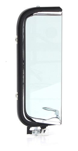 Vent Window Assembly LH Green Tint Chrome Frame 56 Ford F100 F250 F350 ...