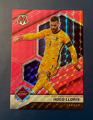 2021-22 Panini Mosaic FIFA World Cup Pink Fluorescent 01/10 Prizm Hugo ...