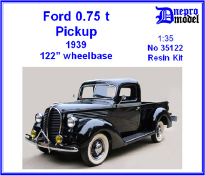 Dnepro Model Dn35122 - 1/35, 1939 Ford 0,75 ton Pickup, scale resin ...