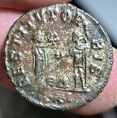 Probus 276-282. Antioch Antoninianus Æ silvered, female personification of Orbis | eBay