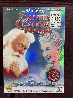 The Santa Clause 3: The Escape Clause (DVD, 2007) 786936727012| eBay