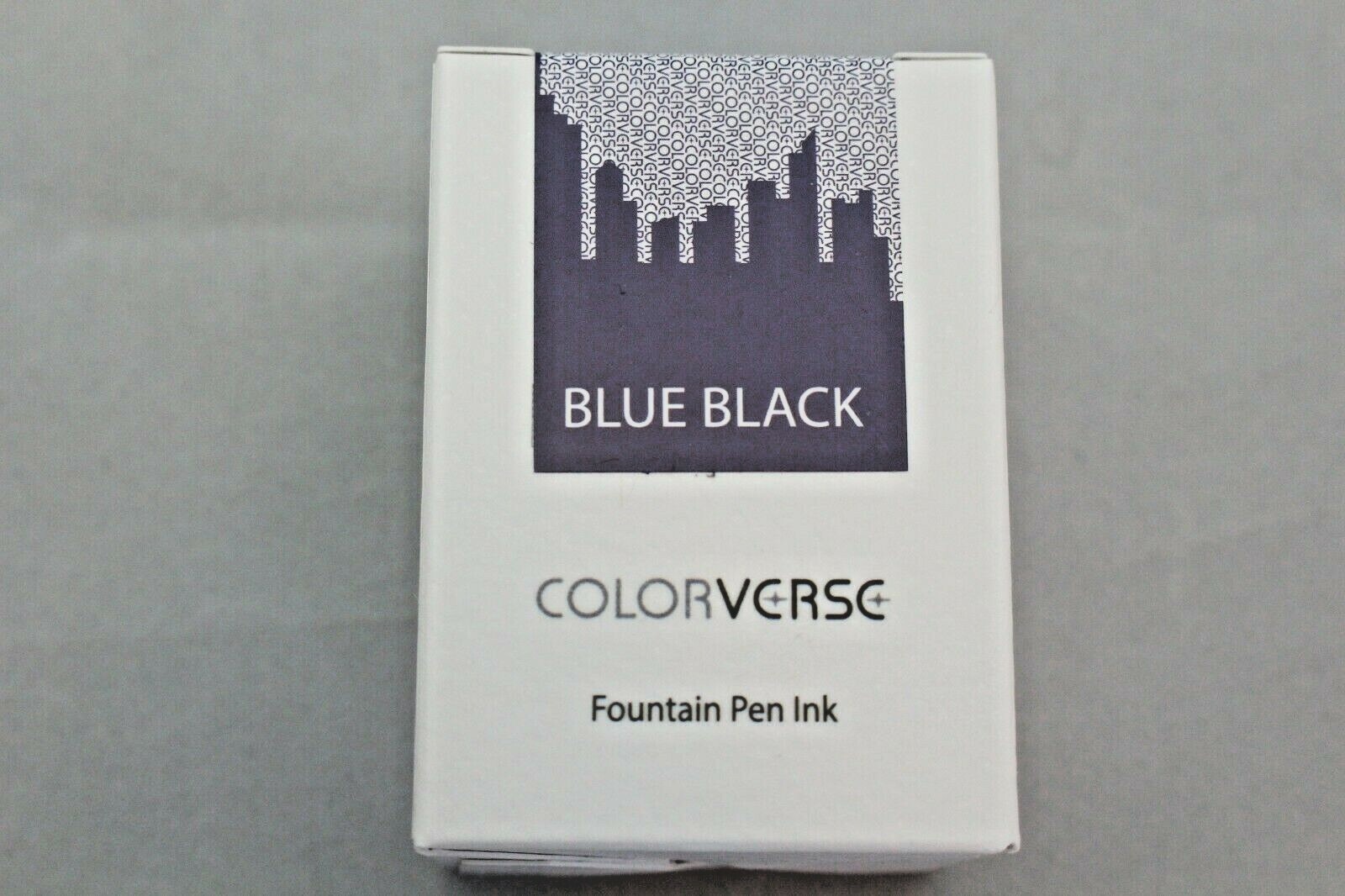 Colorverse Office Series Blue Black 30ml Fountain Pen Ink | eBay