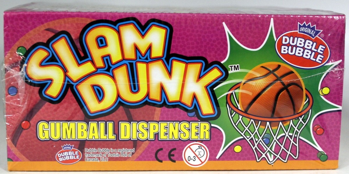 Kidsmania Slam Dunk Gumball Candy Dispenser Youtube