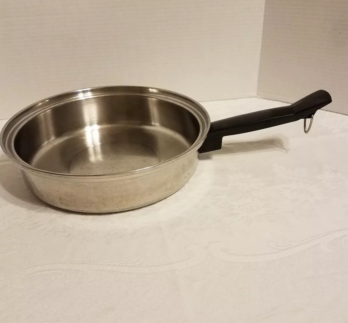 Camelot Regal Ware ? Seal-o-matic? Cookware 10" Skillet pan Stainless ...