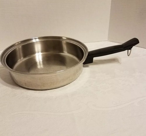 Camelot Regal Ware ? Seal-o-matic? Cookware 10" Skillet pan Stainless ...