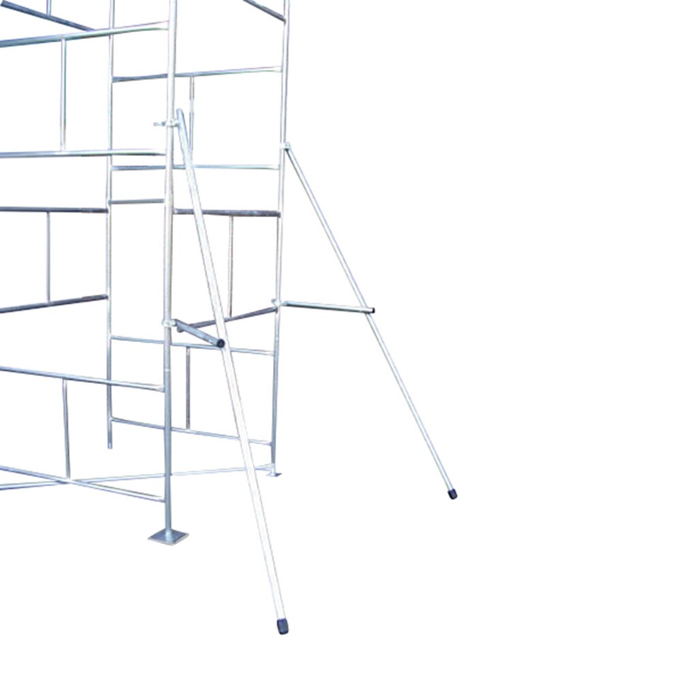 Scaffold Tower Stabilisers Pair Outriggers for Classic Galvanised Steel ...