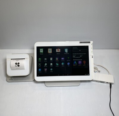 Clover Station C500 POS 1.0 System With Printer Point Sale P500 and Hub ...