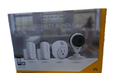 D9) Packard Bell Home Wifi security bundle Camera & Smart Sensors For ...