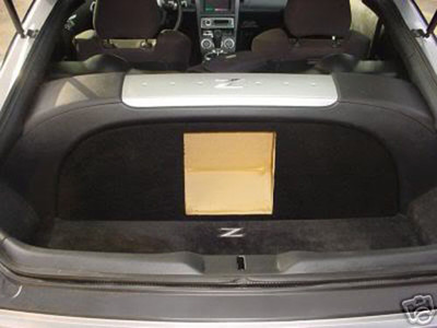 ZEnclosures Subwoofer Enclosure Sub Box 1-10" SQUARE SUB for Nissan ...