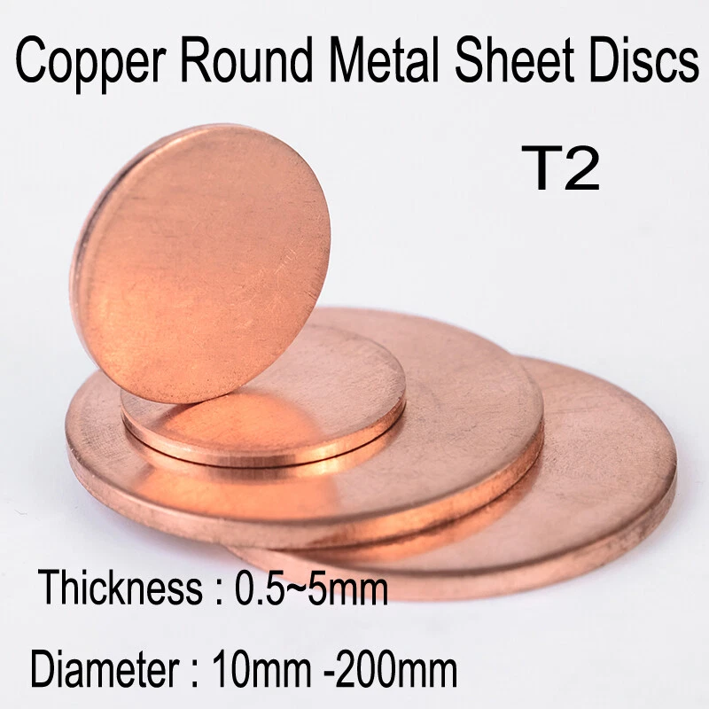 Round Copper Blanks
