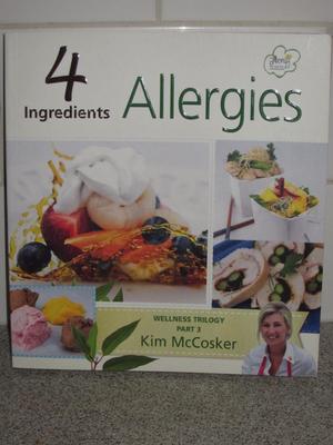 4 INGREDIENTS COOKERY COOKBOOK RECIPES CHEF KIM McCOSKER ALLERGIES ...