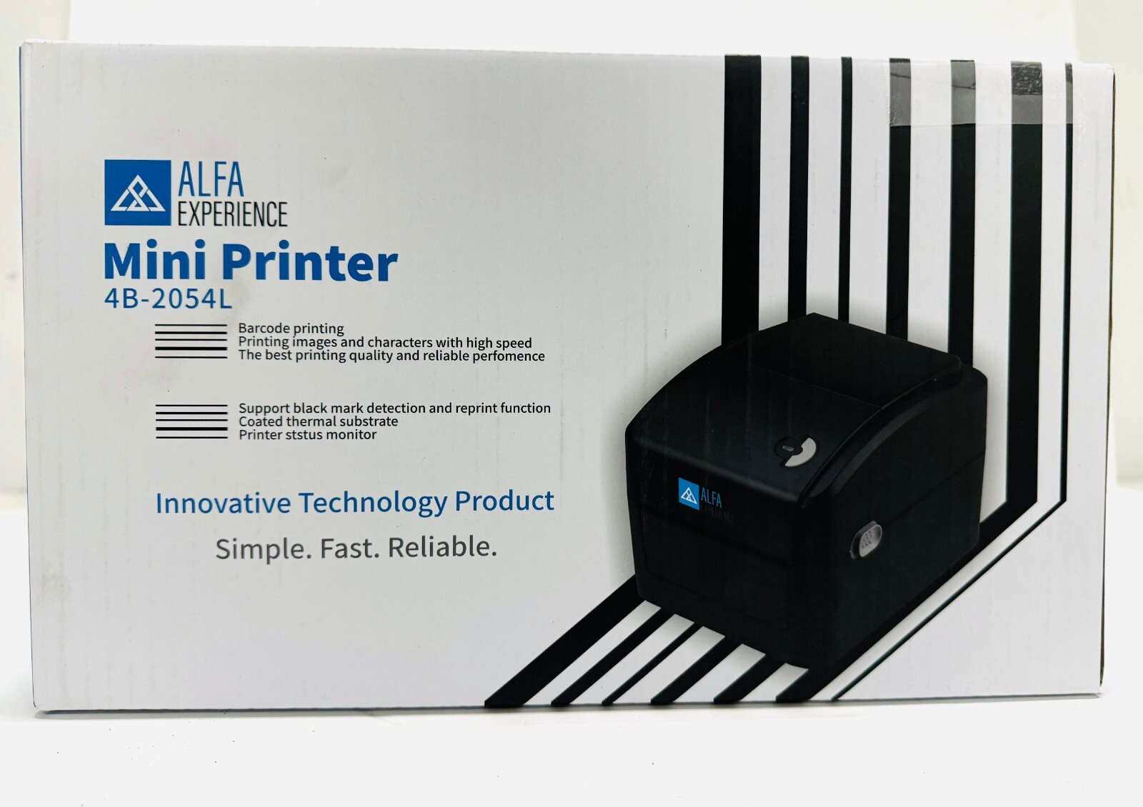 Alfa Experience 4B-2054L Thermal Label Printer, Up to 4x6 High Speed ...