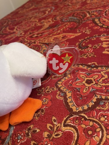Ty Beanie Babies Gracie the Swan DOB June 17, 1996 - rare and retired ...