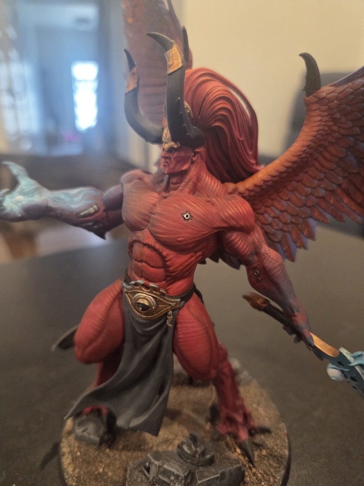 Warhammer 40k Magnus the red primarch thousand sons pro painted ready ...