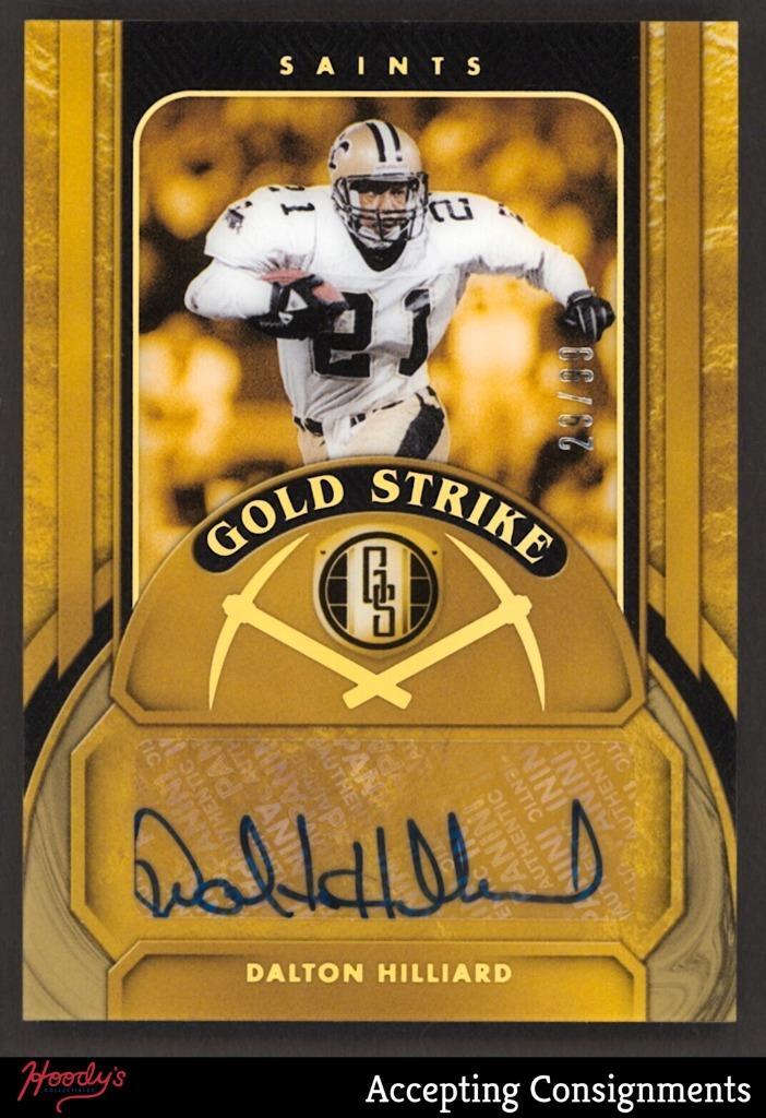 2024 Panini Gold Standard Gold Strike Autograph Dalton Hilliard AUTO 29 ...