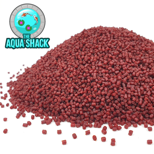 Premium Super Red Shrimp Pellets - 2mm Sinking Sterlet Pond Fish Food ...