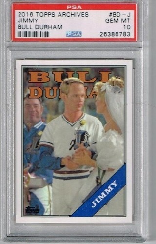2016 Topps Archives Jimmy Bull Durham PSA 10 | eBay