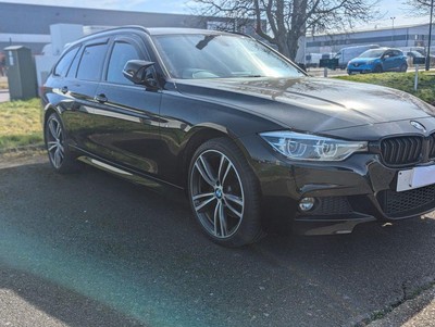 BMW 3 SERIES 330D LCI M SPORT XDRIVE TOURING 2016 - LOW MILEAGE - BLACK ...