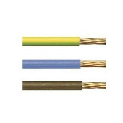 6491x Single Cables Brown, Blue Gren/Yellow 1.5mm 2.5mm 4mm 6mm | eBay UK