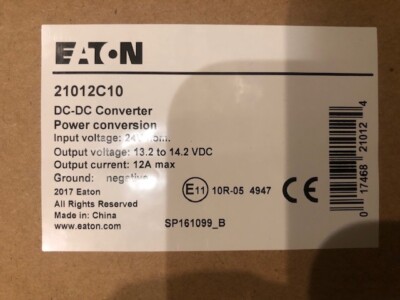 EATON POWER CONVERSION 21012C10 DC-DC CONVERTER NEW IN BOX! USA STOCK ...
