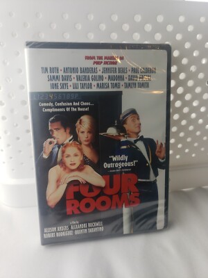 “Four Rooms”( DVD )w/ Tim Roth, Antonio Banderas, Jennifer Beals ...