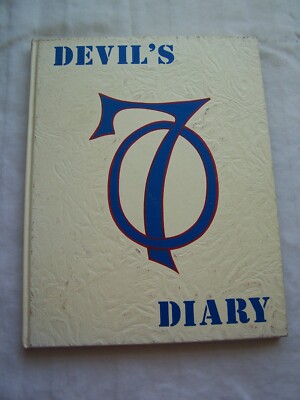 1970 EVANSTON HIGH SCHOOL YEARBOOK EVANSTON, WYOMING DEVIL'S DIARY UNMARKED | eBay