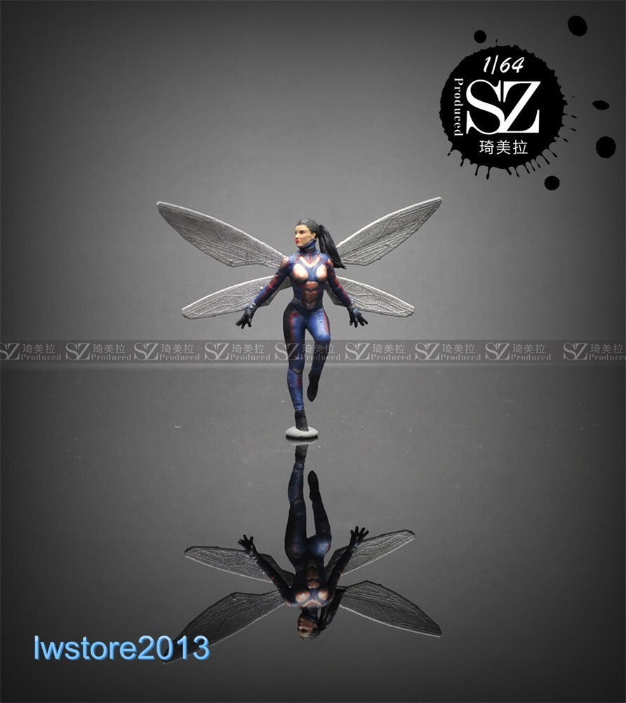 1/87 Wasp Girl Wing Scene Props Miniatures Figures Model For Cars ...